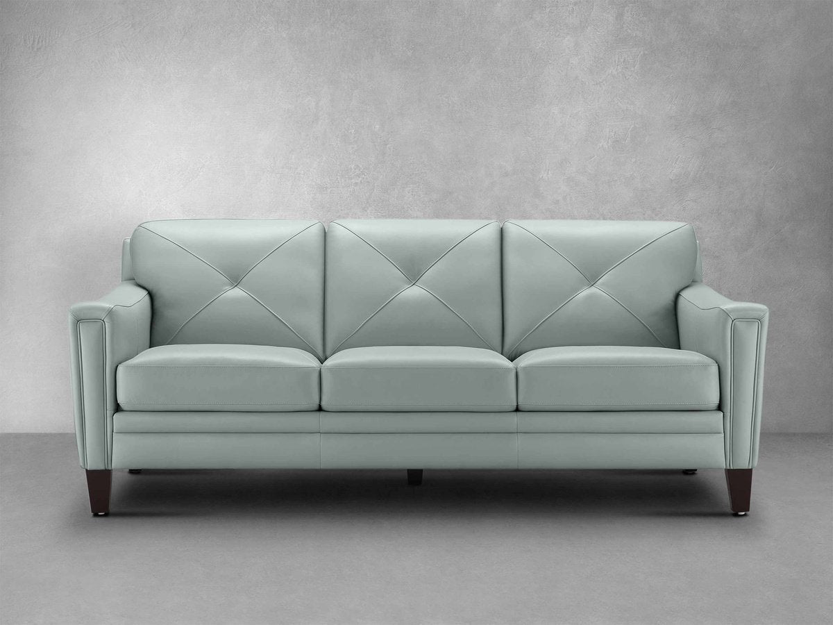 Abbyson living leather sofa store