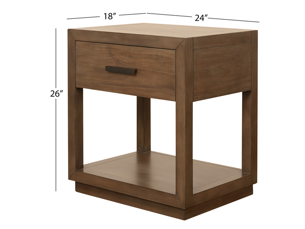Lowell 1-Drawer End Table – Abbyson.com