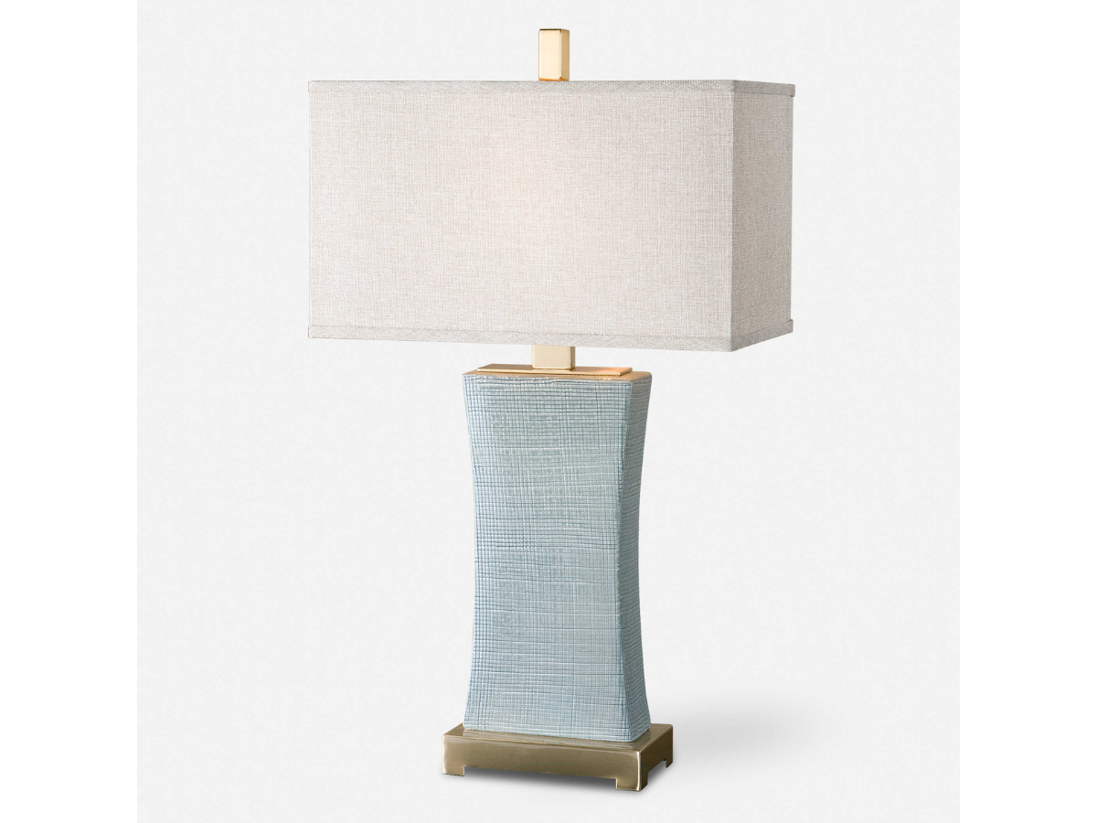 Abbyson Home Cantara Blue Gray Table Lamp – Abbyson.com
