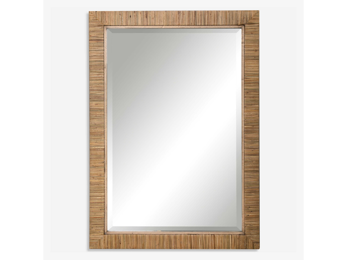 Abbyson Home Cove Natural Rattan Mirror – Abbyson.com