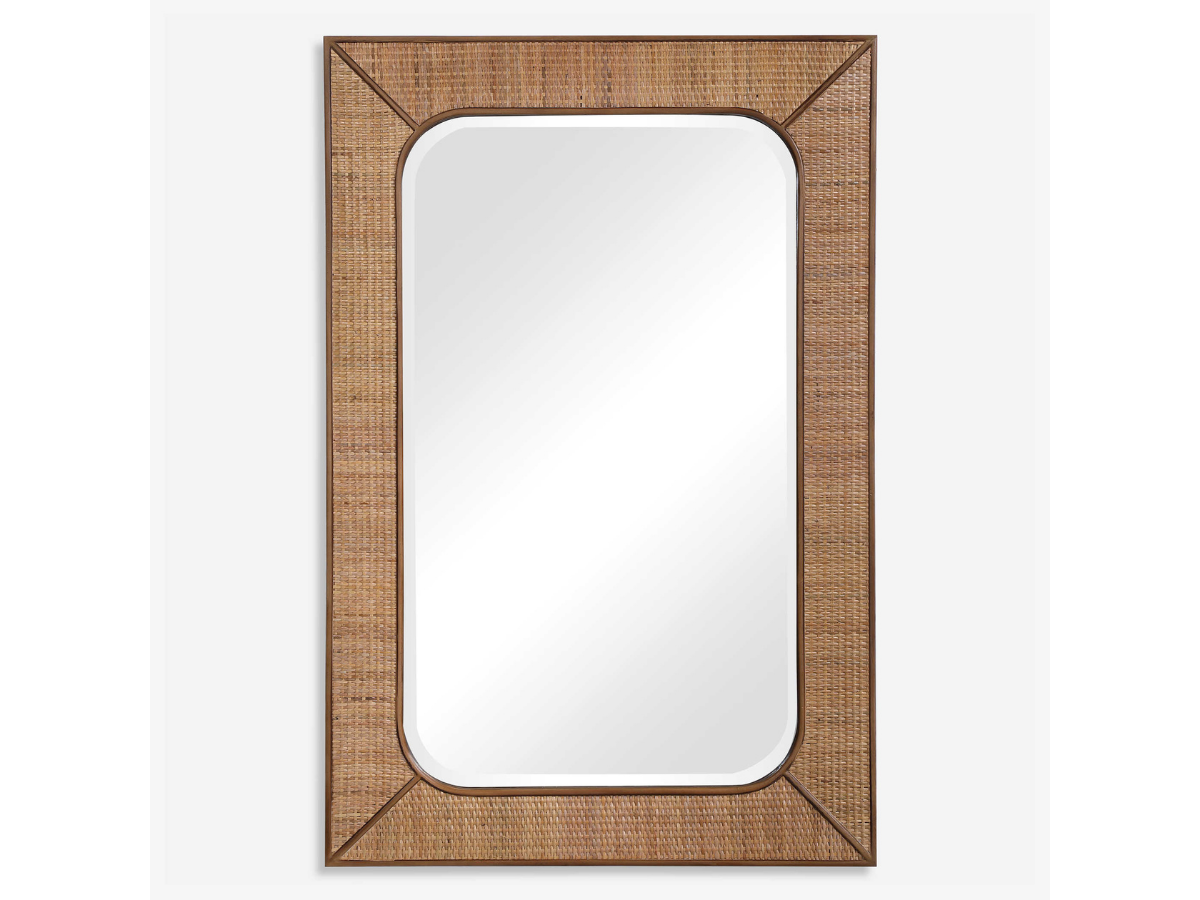 Abbyson Home Tallulah Rattan Mirror – Abbyson.com