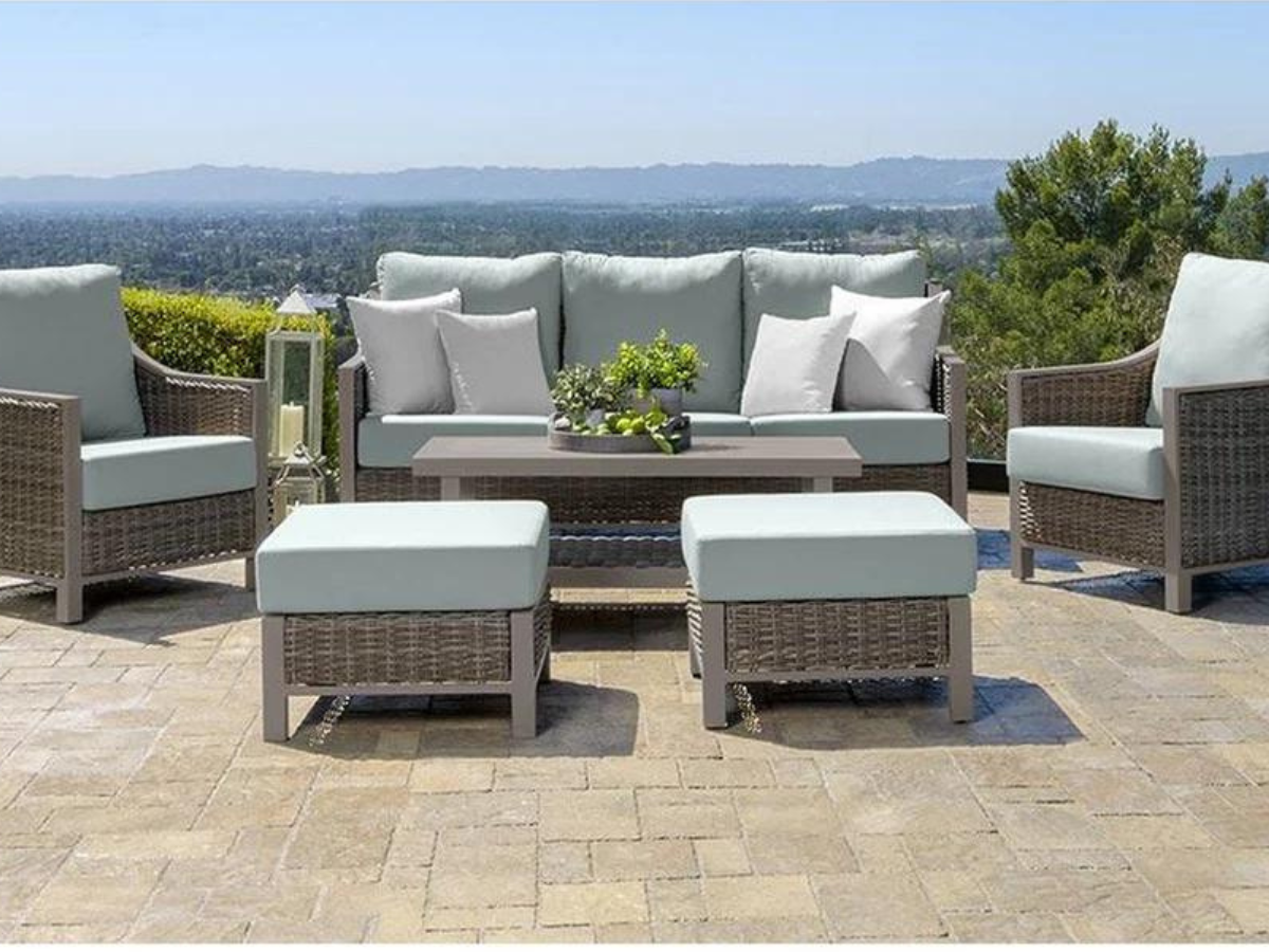 6 seater outdoor sofa set store