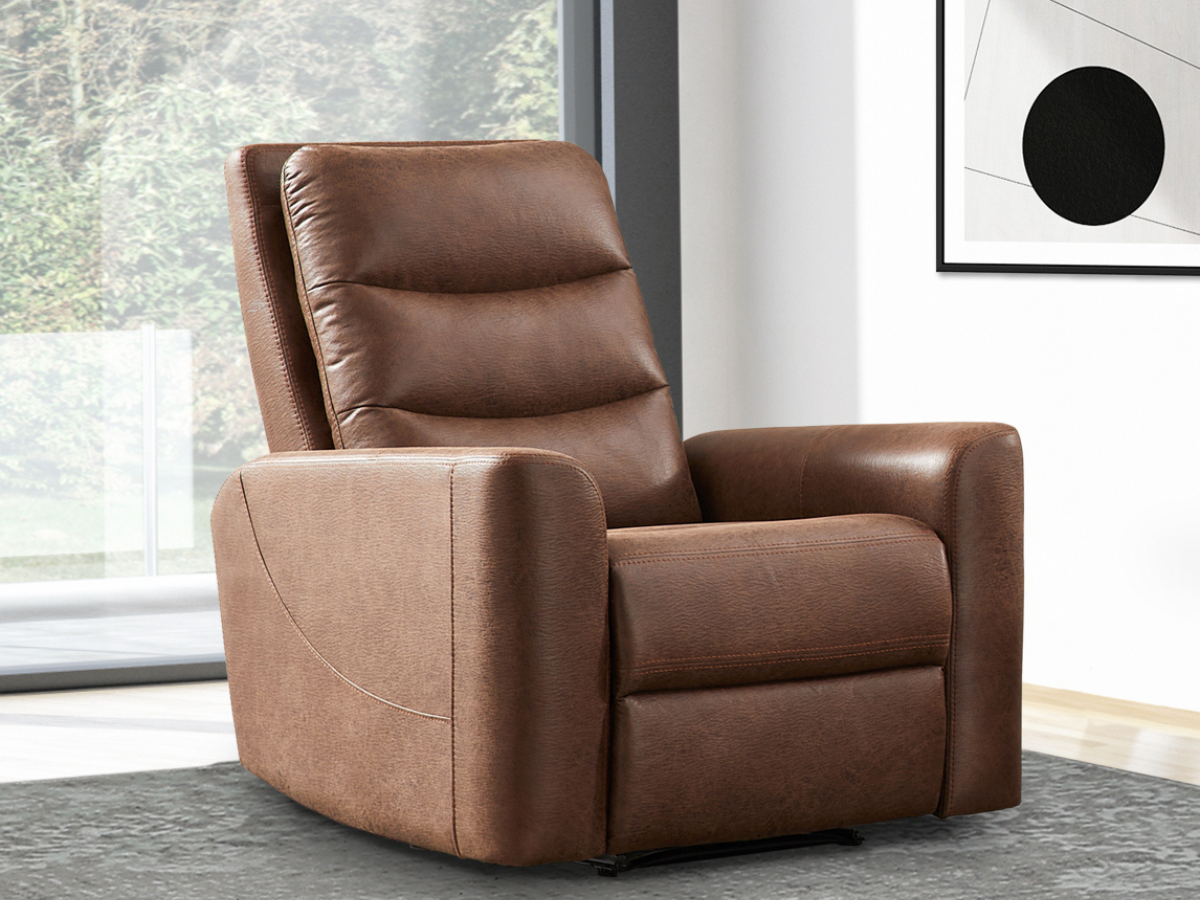 Fabric manual recliner chairs store