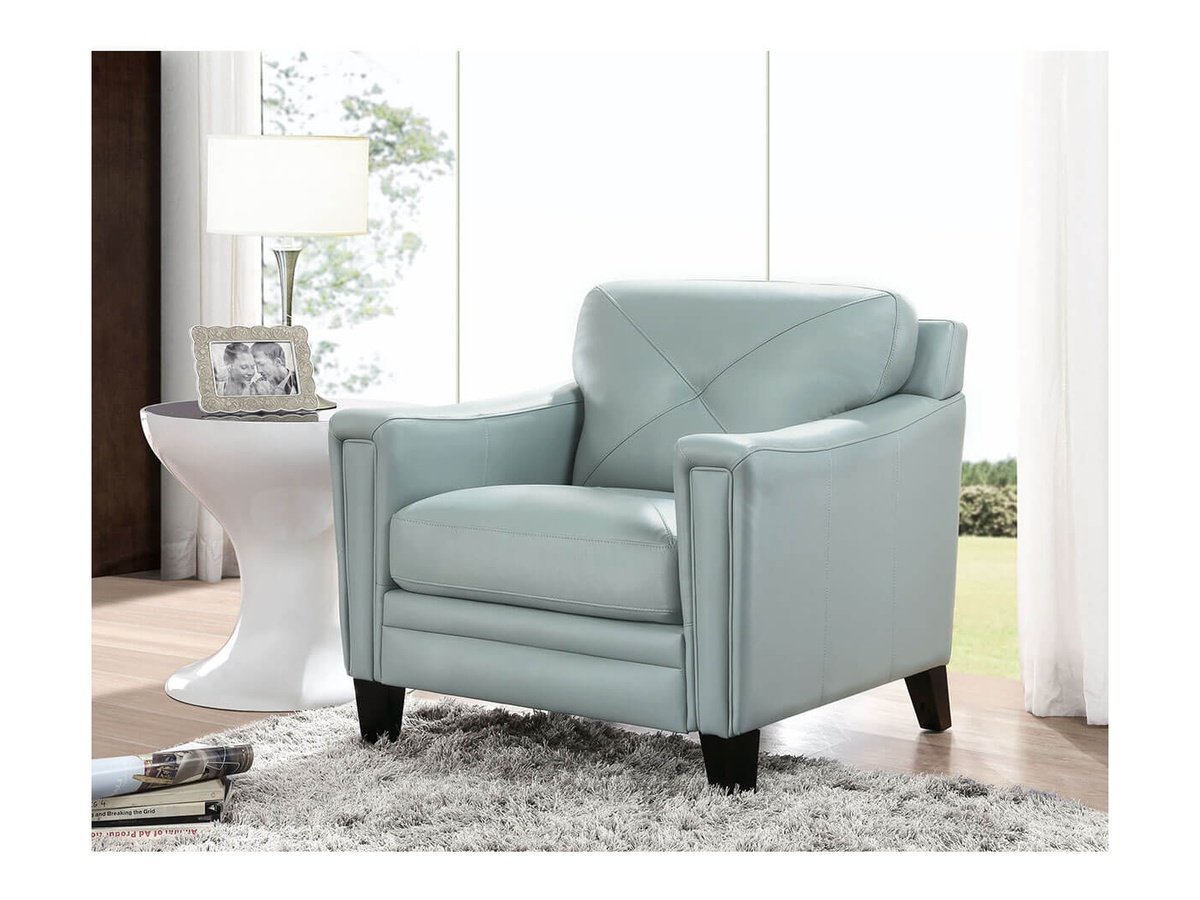 Atmore Leather Chair Abbyson