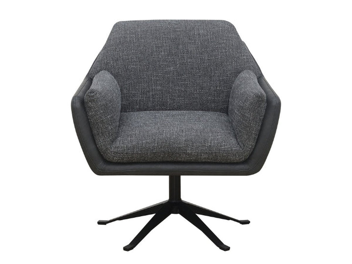 Black and grey swivel chair store